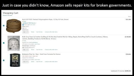 Broken Government Repair Kit